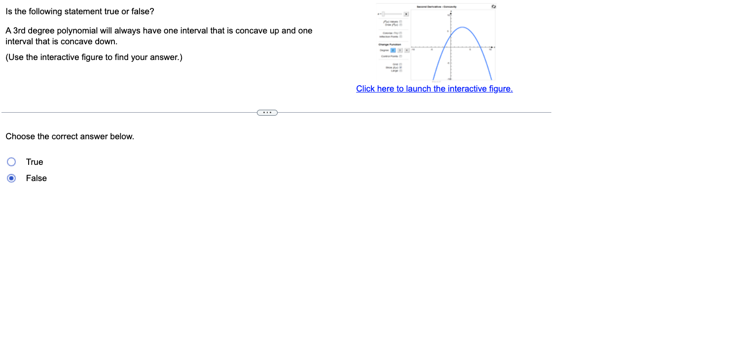 Solved Is the following statement true or false? A 3rd | Chegg.com