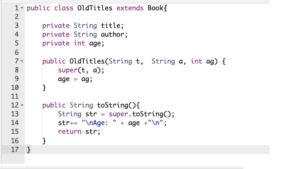 Solved Study the following code and then answer the | Chegg.com