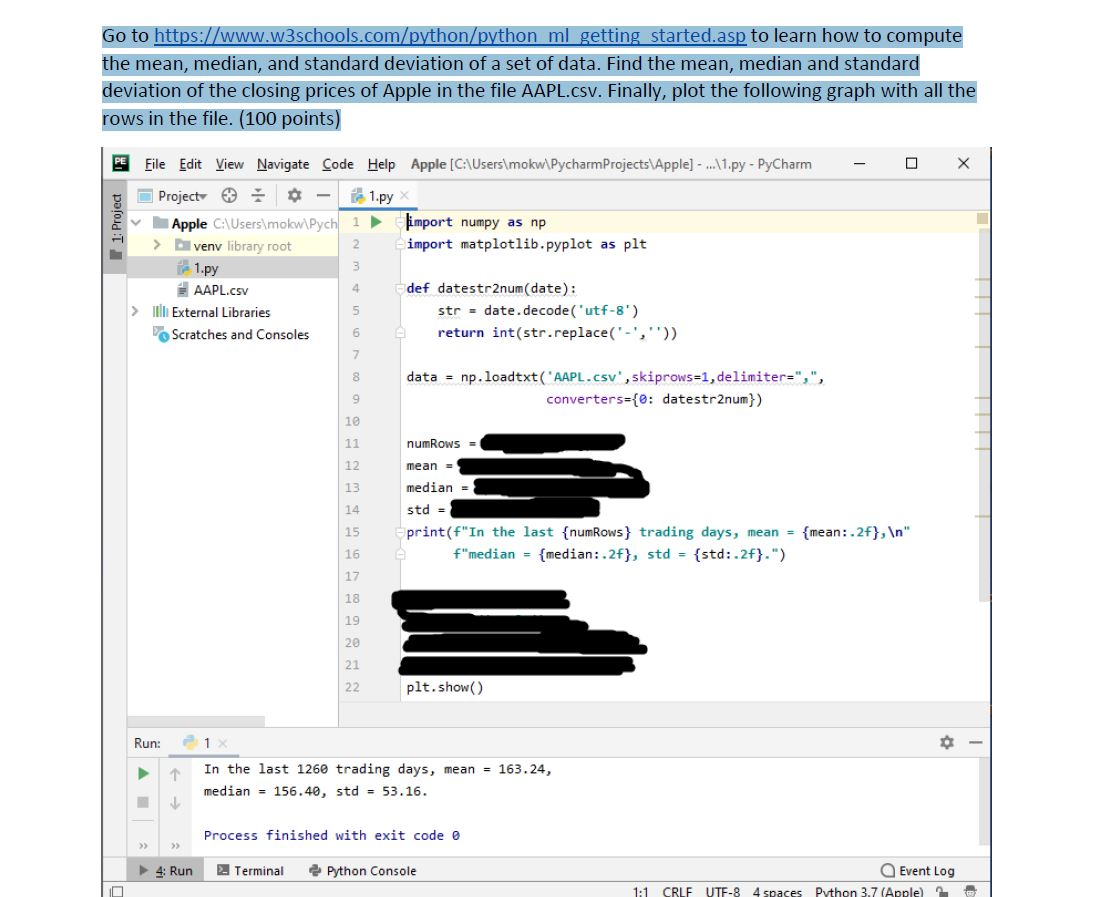 Go To Https www w3schools python python Ml Chegg
