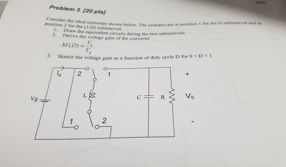 Solved Problem 3. [20 pts] in Consider position 2 for the | Chegg.com