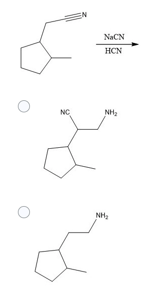 Solved NaCN HCN NC NH2 NH2 CN -NH2 CN NC N-CN | Chegg.com