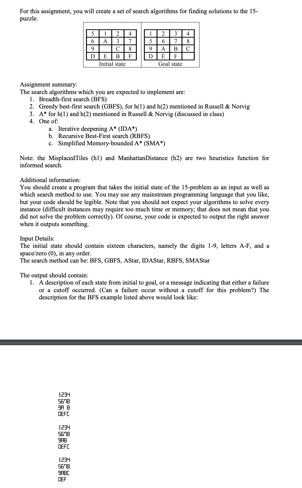 You can use any programming language, I would prefer | Chegg.com