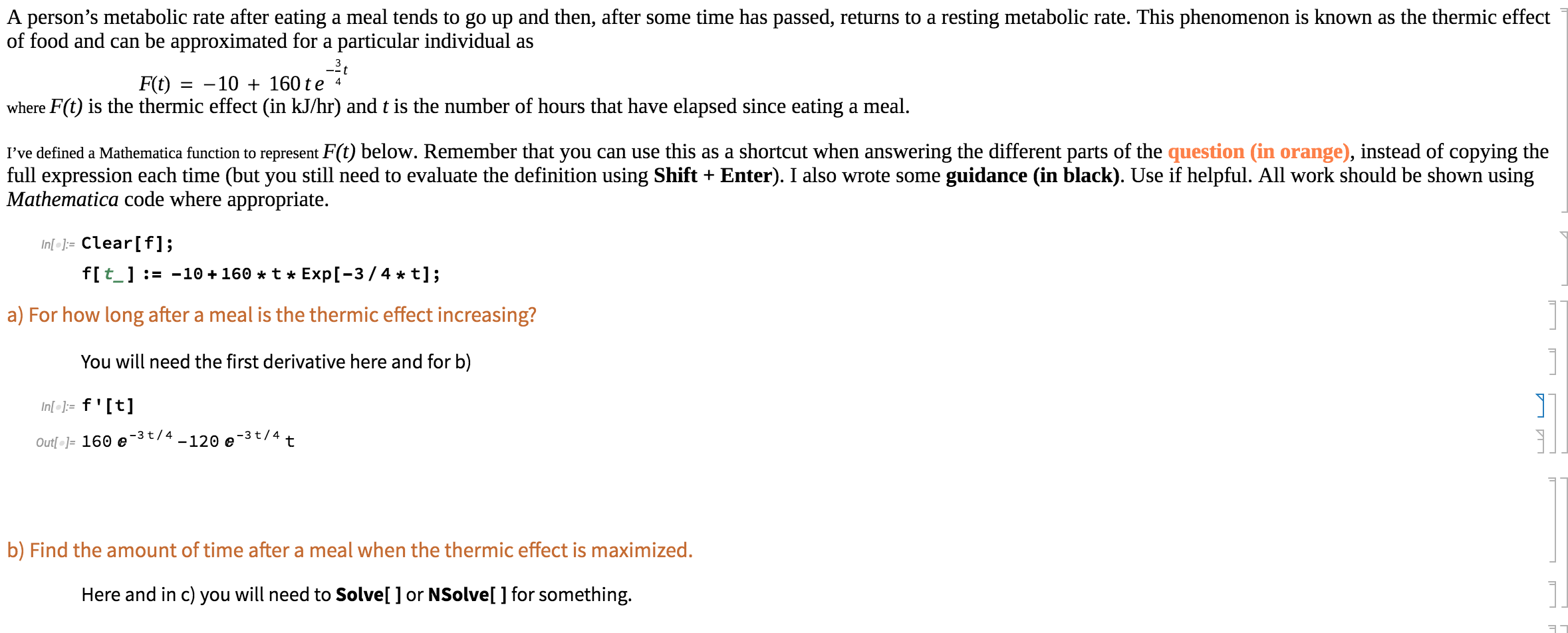 Solved A person's metabolic rate after eating a meal tends | Chegg.com
