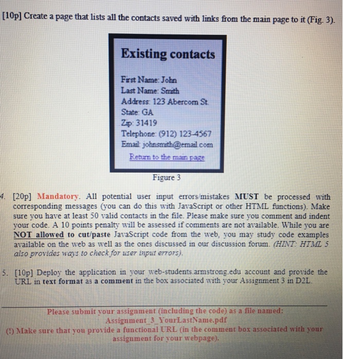 Solved (70p] Part II-Implementation-HTML Forms and PHP | Chegg.com