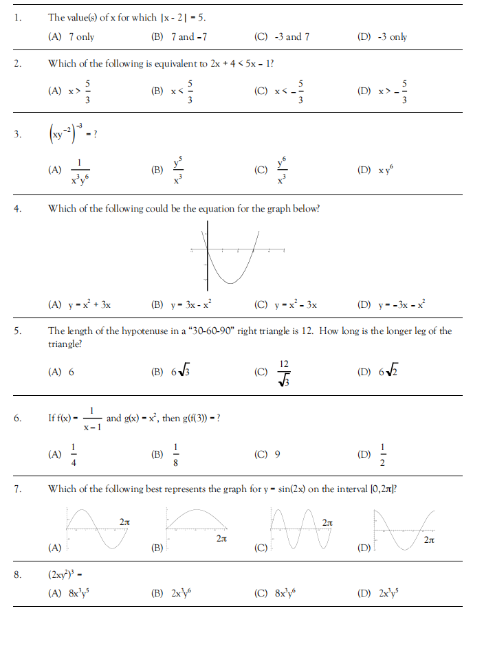 Solved IF you took an AP Calculus course and the AP exam, | Chegg.com