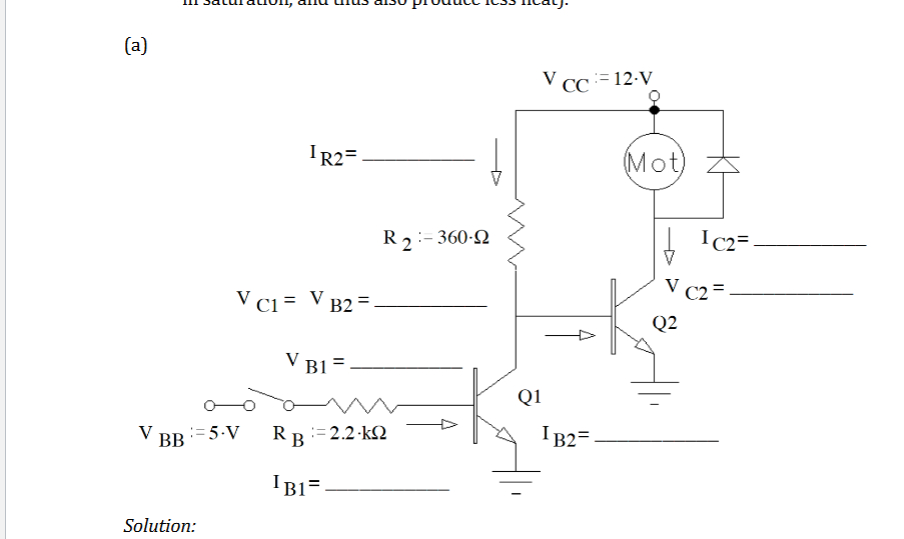 Solved Questions:1. ﻿In the two circuits below, VBB | Chegg.com