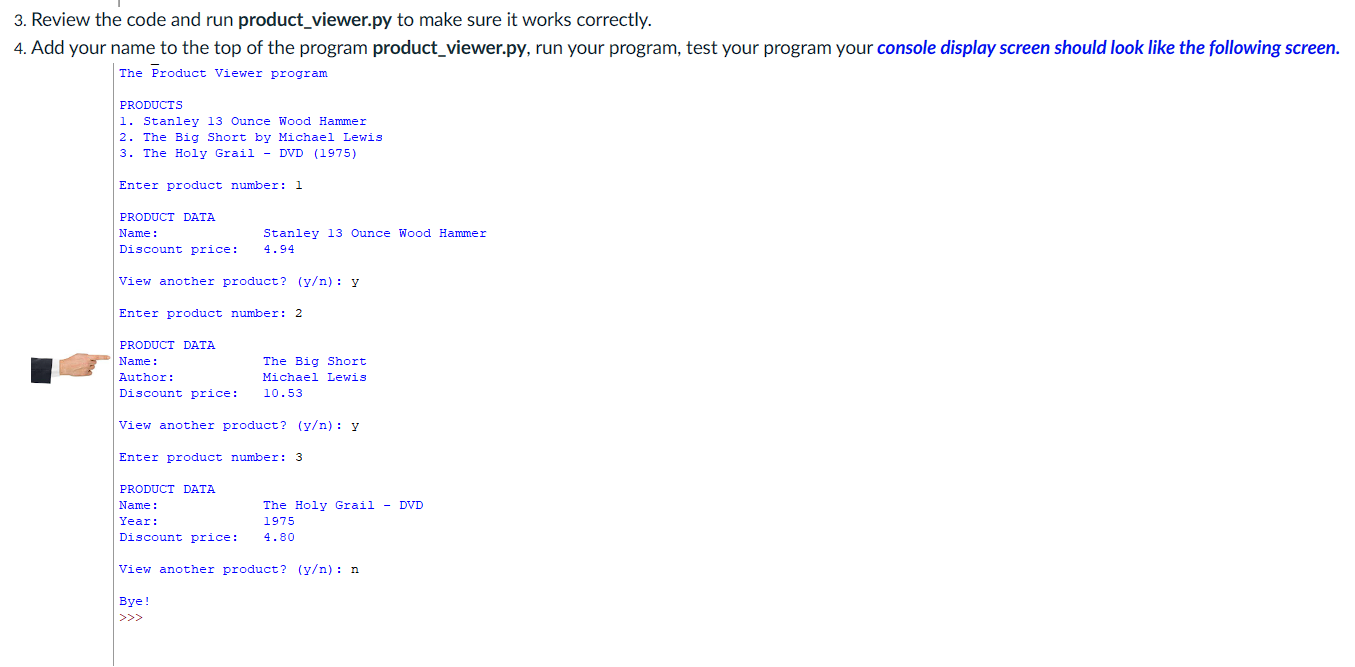 Solved 1. In IDLE, write the following code and name your | Chegg.com