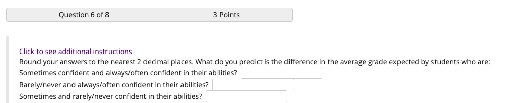 Solved Using our Class Survey data, Prof. Denice was | Chegg.com