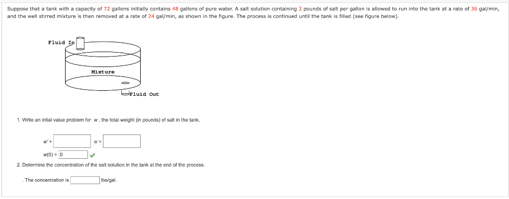 Solved and the well stirred mixture is then removed at a | Chegg.com