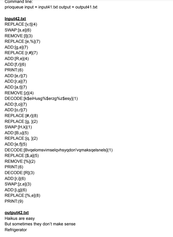 Solved COSC2430 HW4: Queue Kyle Cunningham You need to | Chegg.com