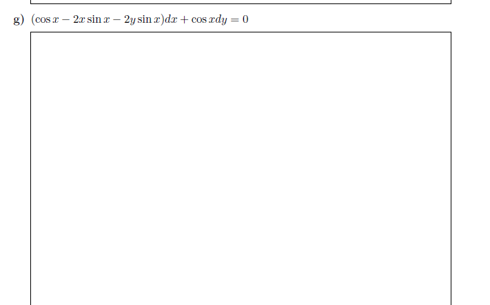 Solved Question 1. For each of the following ODEs, find the | Chegg.com