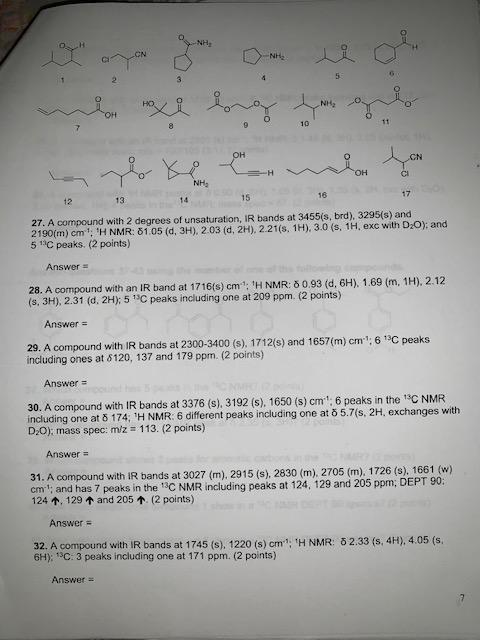 Solved NH, CN Oo 3 HO NHO 10 OH CN OH NH 16 12 17 13 15 14 | Chegg.com