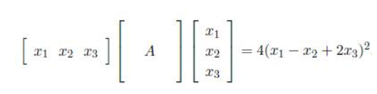 Solved find the 3x3 matrix A and its pivots, rank, | Chegg.com
