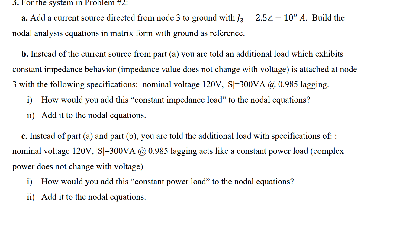 Solved 2. (GSOv4 2.37) Build the nodal analysis equations in | Chegg.com