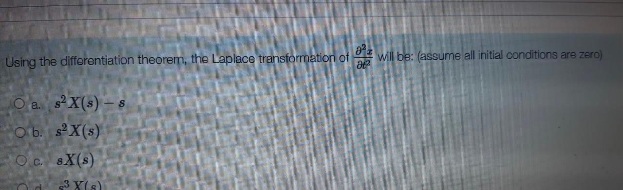 Solved Using the differentiation theorem, the Laplace | Chegg.com