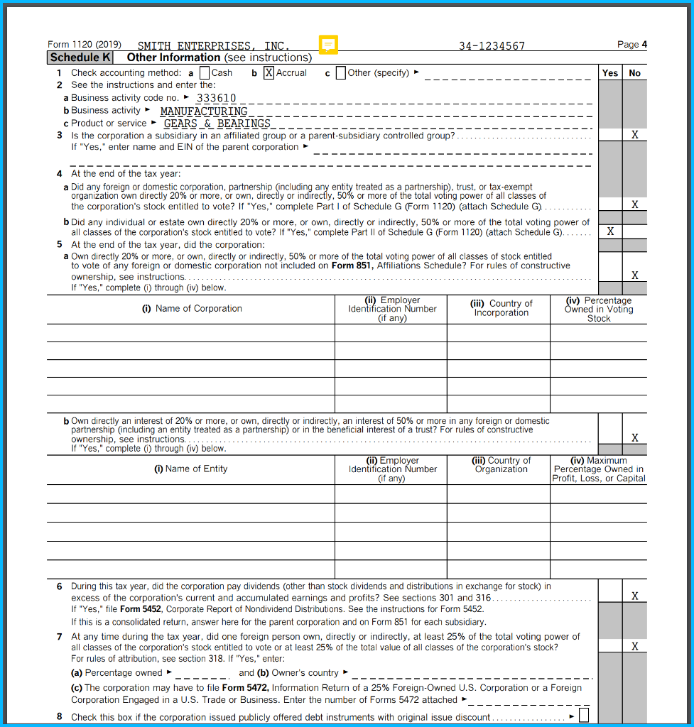 BAA For Paperwork Reduction Act Notice, see separate | Chegg.com