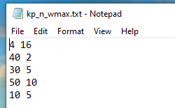 Solved Implement the Knapsack problem using | Chegg.com