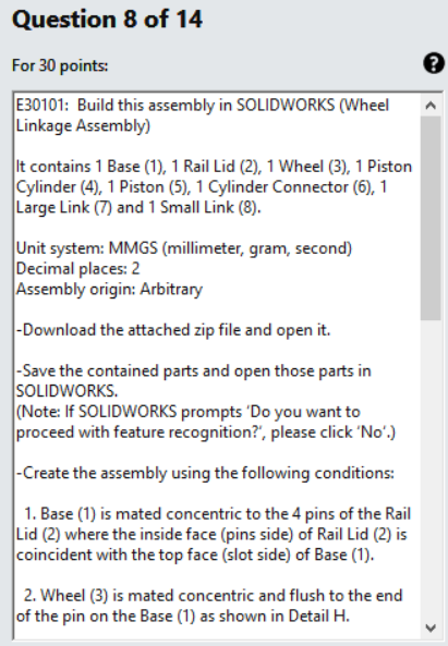 Solved For 30 points: Large Link ( (/) and Small Link ( ( ) | Chegg.com