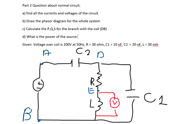 Solved Part 2 Question about normal circuit. a) find all the | Chegg.com