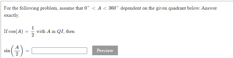 Solved For the following problem, assume that 0∘ | Chegg.com
