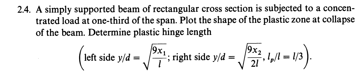 Solved A simply supported beam of ﻿rectangular cross section | Chegg.com
