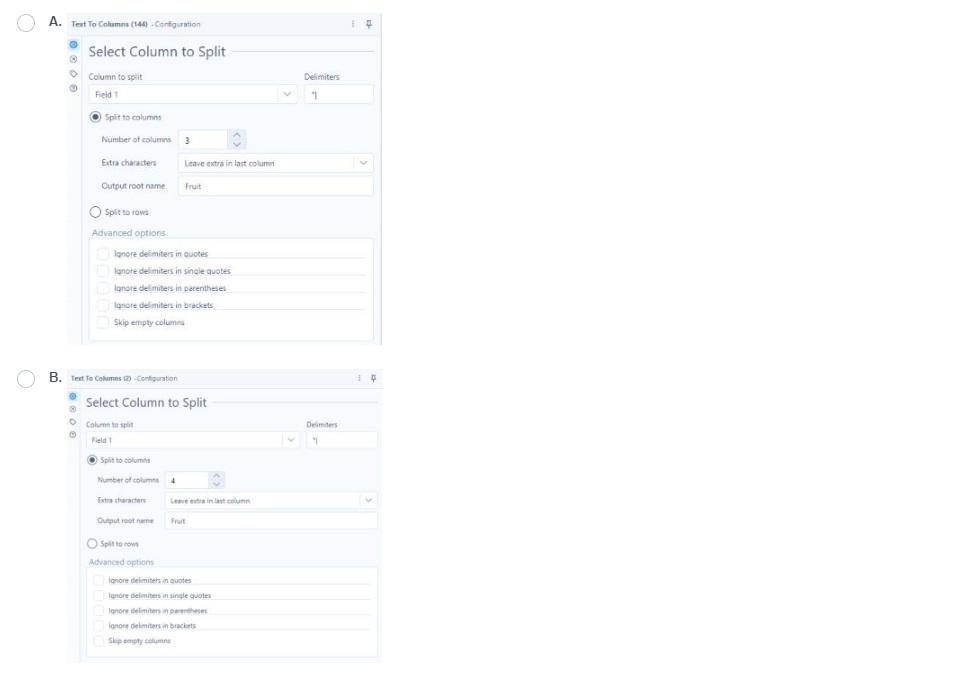 Solved Using the following dataset, why is the parse error | Chegg.com