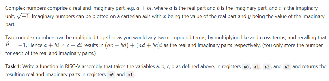 Solved Complex numbers comprise a real and imaginary part, | Chegg.com