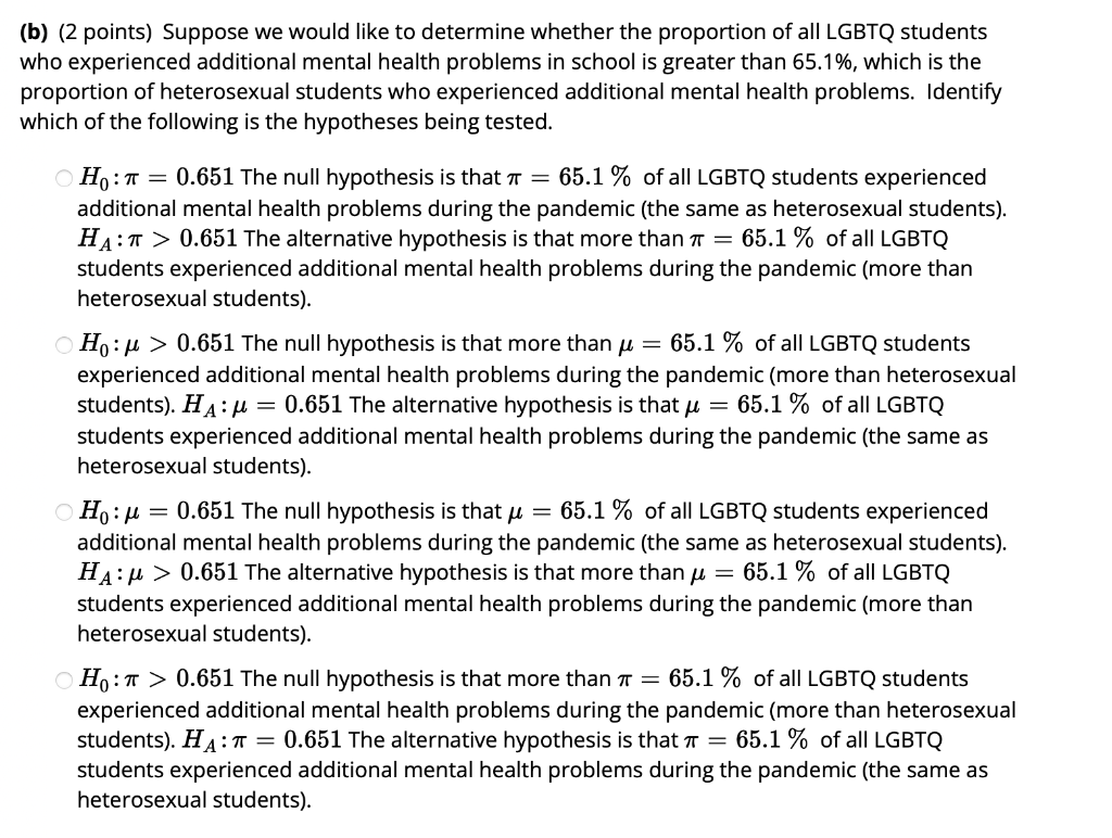 Solved (c) ( 2 points) Identify the value of the observed | Chegg.com