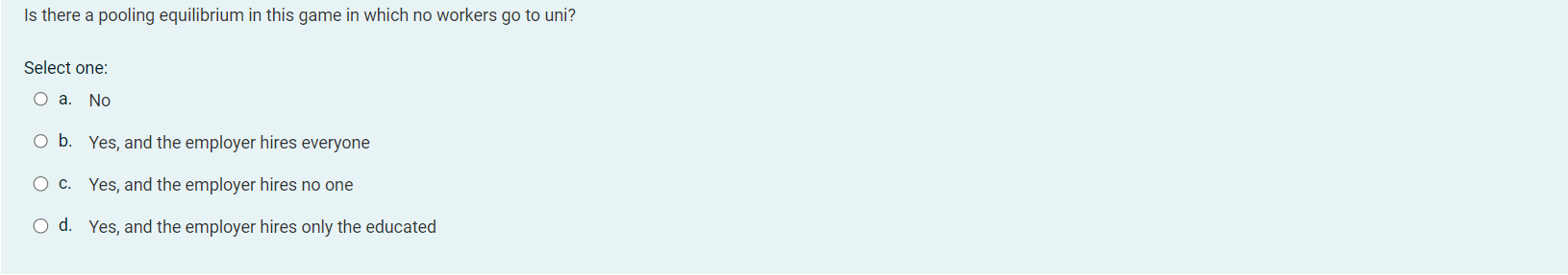 Solved Consider the following signalling game between a | Chegg.com