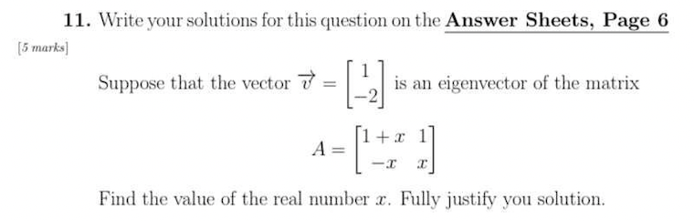 [Solved]: 11. Write your solutions for this question on th