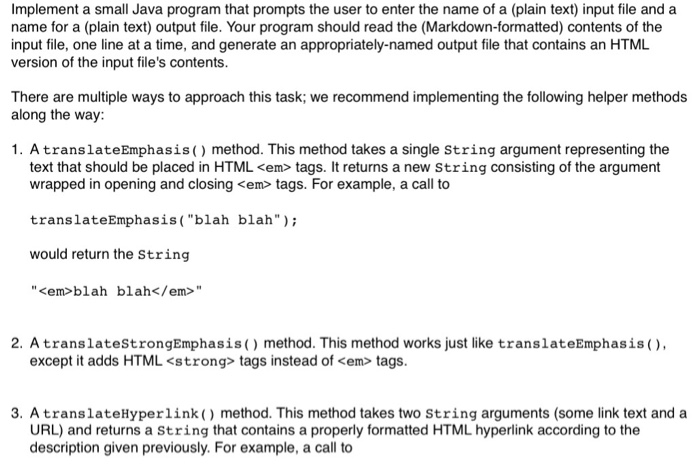 Solved This program is in Java! Please see additional | Chegg.com