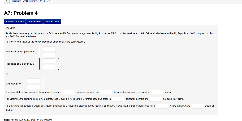 Solved webwork / 2021-fall-rraiti1107 / a7 / 4 A7: Problem 4 | Chegg.com