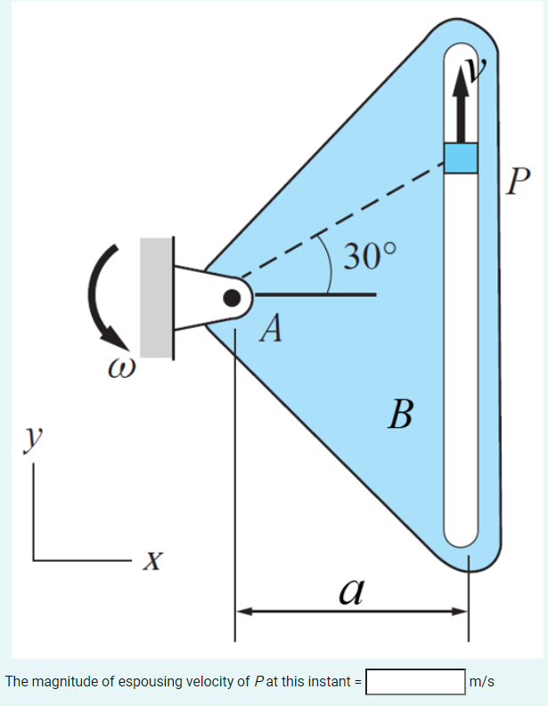 Solved In the position shown, the slotted plate B is | Chegg.com