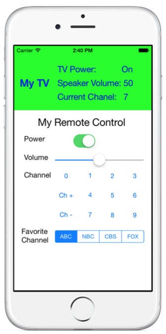 Solved SWIFT PROGRAMMING : Mock Remote Control II| a) | Chegg.com