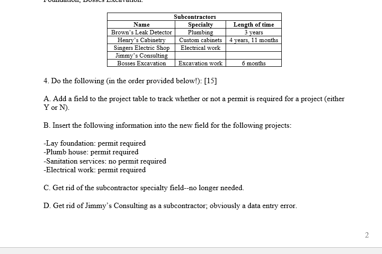 Solved Deliverables: an ERD (in Astah) ﻿and a single .sql. | Chegg.com