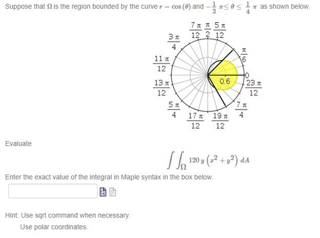 [Solved]: Suppose that ( Omega ) is the region bounded