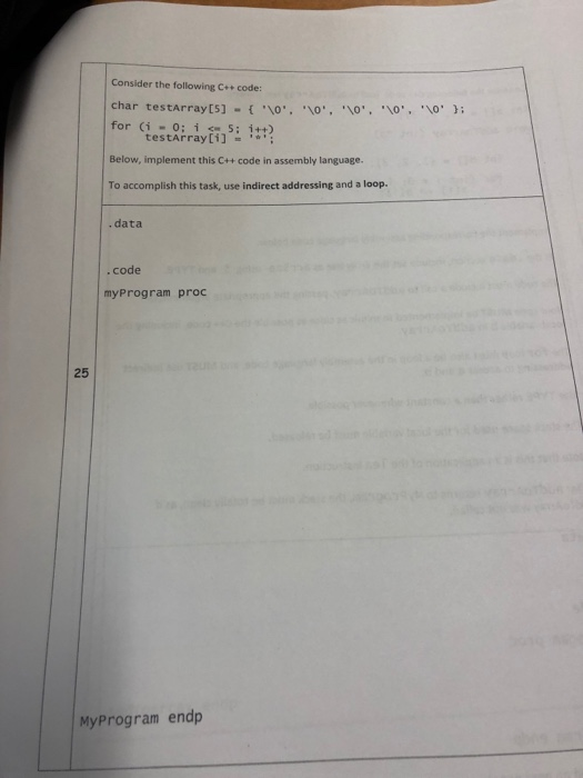 Solved Consider the following C++ code: for (i 0: i 5: i++) | Chegg.com