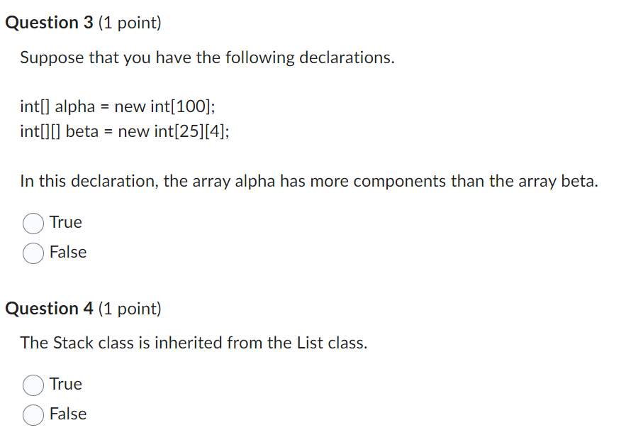 Solved What is an Iterator and how is it used? Question 22 | Chegg.com
