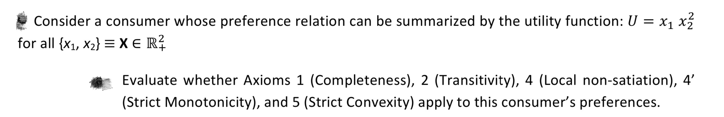 Solved Consider a consumer whose preference relation can be | Chegg.com