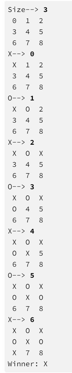 Solved Write a python program Implement the Tic-tac-toe game | Chegg.com