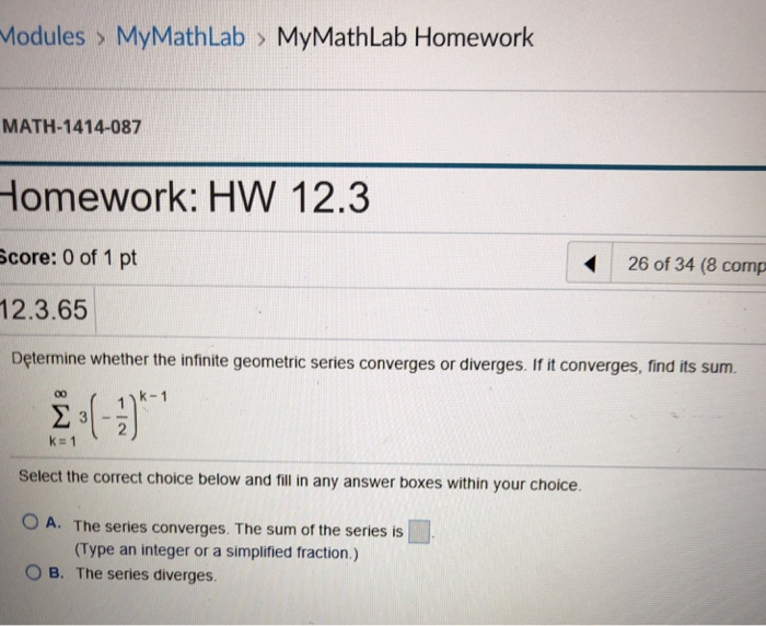 Solved MATH-1414-087 Homework: HW 12.3 Score: 0 of 1 pt | Chegg.com