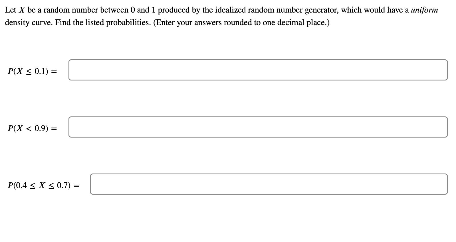 Solved Let X be a random number between 0 and 1 produced by | Chegg.com