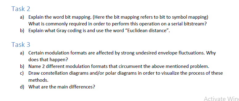 Solved Task 2a) ﻿Explain the word bit mapping. (Here the bit | Chegg.com