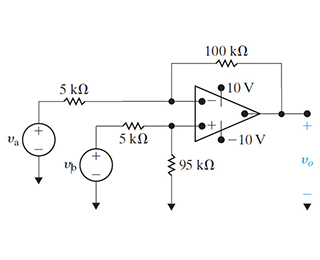 Solved Consider the difference amplifier shown in (Figure | Chegg.com