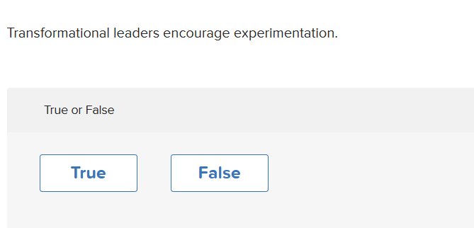 Solved Transformational leaders encourage | Chegg.com