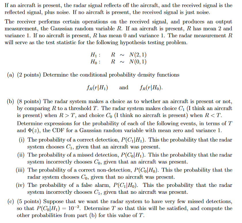 Solved 3. (15 points) In this problem, we consider a simple | Chegg.com