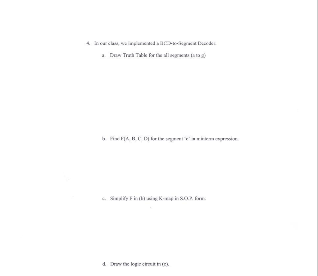 Solved 3. Consider the following Boolean function. F(A, B, | Chegg.com