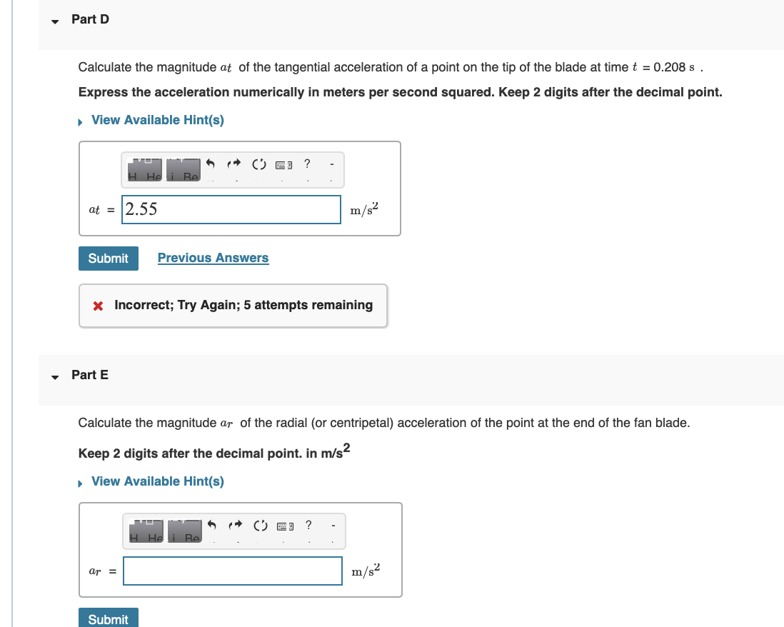 Solved Learning Goal: Rotational Kinematics An electric | Chegg.com