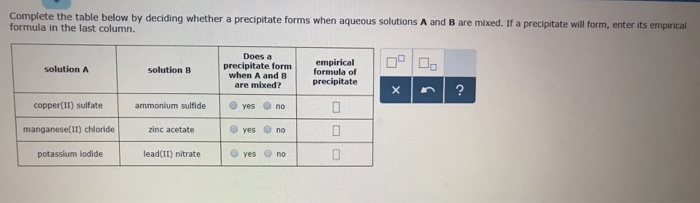 Solved Complete the table below by deciding whether a | Chegg.com