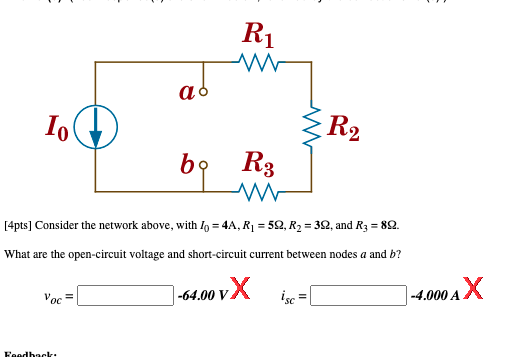 Solved Ri w a 1. ♡ R2 bo R3 w = [4pts] Consider the network | Chegg.com